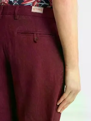 Etro Patterned Jacquard Straight-leg Trousers