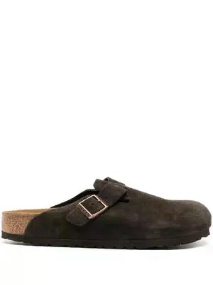 BIRKENSTOCK Boston Suede Clogs