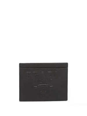 Prada Embossed-logo Cardholder