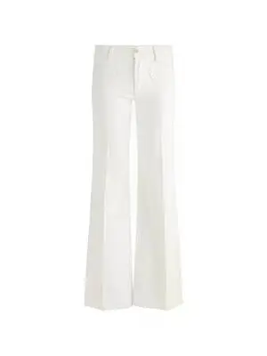 Alice + Olivia Heart Pocket Wide-leg Jeans