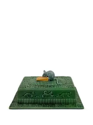 BORDALLO PINHEIRO Mouse Cheese Tray - Green