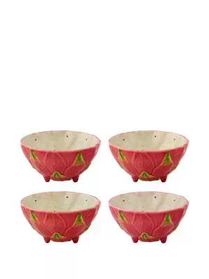 BORDALLO PINHEIRO Pitaya Bowl Set - Red