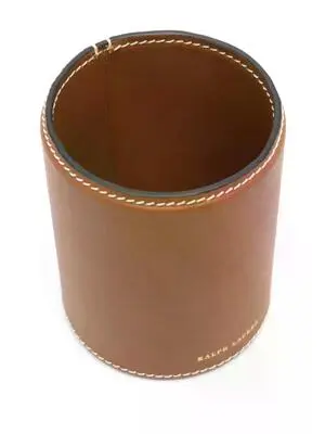 Ralph Lauren Breannan Leather Pencil Cup
