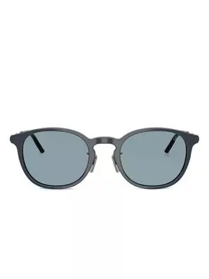 Moncler Round-frame Sunglasses - Blue