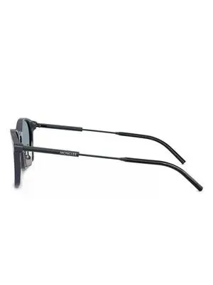 Moncler Round-frame Sunglasses - Blue