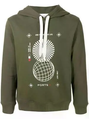 Ports V Cuffed Sweatshirts Hoodies For Men