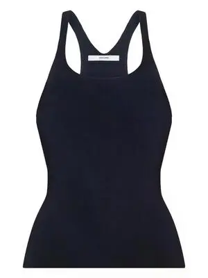 Adam Lippes Lumii Tank Top - Black