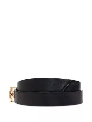 Tory Burch Leather Logo Belt