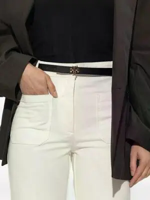 Tory Burch Leather Logo Belt