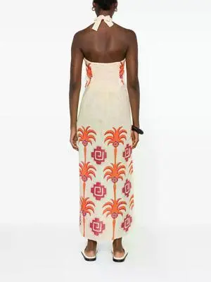 Johanna Ortiz Water Adventure Maxi Dress - Neutrals