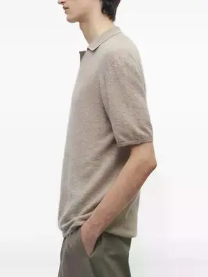 THE ROW Isao Polo Shirt - Neutrals