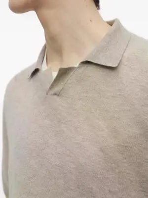 THE ROW Isao Polo Shirt - Neutrals