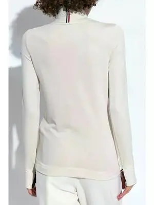 Moncler Logo-appliqué Sweater - Neutrals