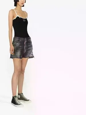 Dsquared2 Distressed-effect Denim Shorts