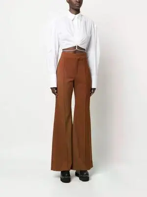 Jacquemus La Chemise Plidao Cropped Shirt