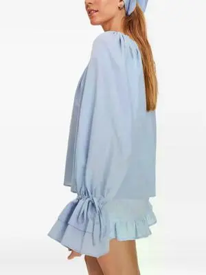 Sleeper Cha Cha Ruffled-hem Shorts Set