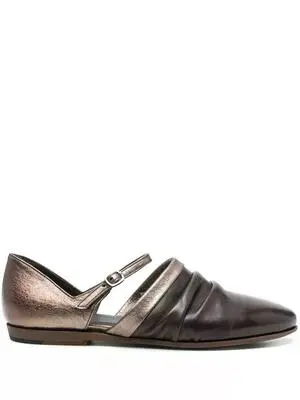 PANTANETTI Metallic Sandals - Black