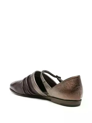PANTANETTI Metallic Sandals - Black