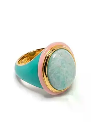 AURÉLIE BIDERMANN Tabarin Amazonite Ring - Green
