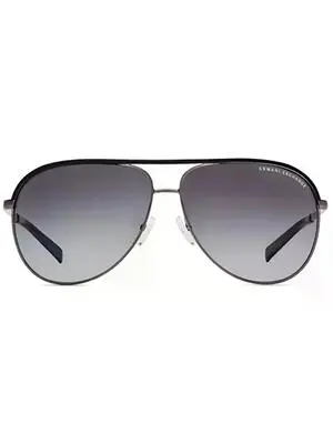 Armani Exchange Navigator-frame Sunglasses - Grey