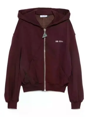 Attico Zip-up Hoodie