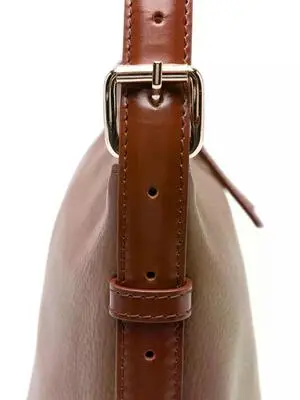 A.p.c. Vera Grained Leather Shoulder Bag - Brown