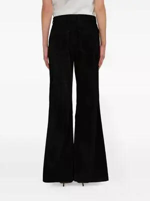 FERRAGAMO Flared Trousers - Black