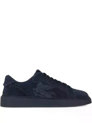 Etro Suede Low-top Sneakers - Blue