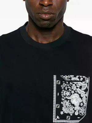 Fendi Bandana-print T-shirt