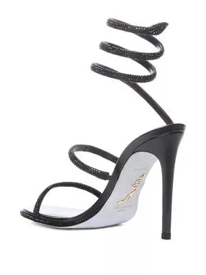 Rene Caovilla 105mm Leather Sandals