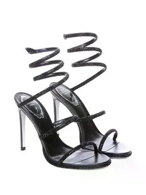 Rene Caovilla 105mm Leather Sandals