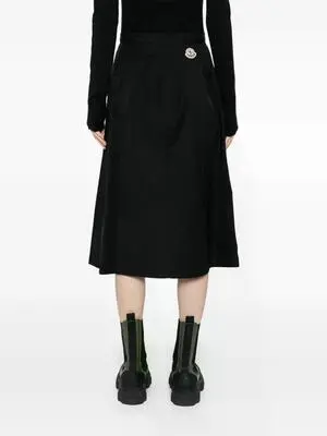 Moncler Button-up Midi Skirt