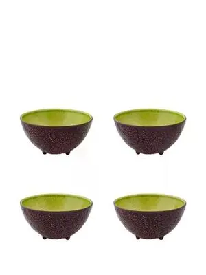 BORDALLO PINHEIRO Avocado Bowl Set - Brown