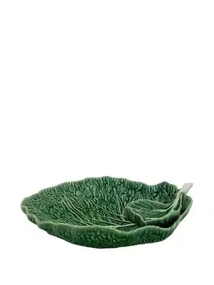 BORDALLO PINHEIRO Large Cabbage Leaf Bowl Set - Green