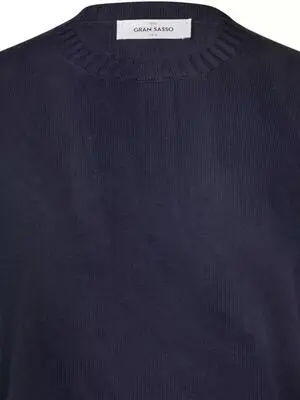 GRAN SASSO Cotton Crew Neck Sweater
