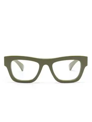 Gucci Square-frame Glasses - Green