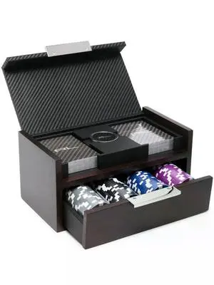 Ralph Lauren Sutton Poker Set - Black