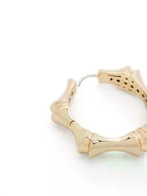 Eddie Borgo Largu Bambu Hoop Earrings - Gold