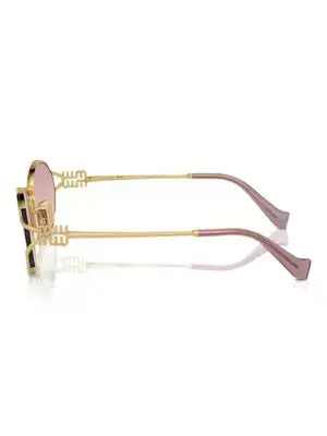Miu Miu Oval-frame Sunglasses