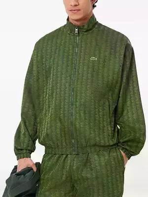 Lacoste Monogram Print Track Jacket