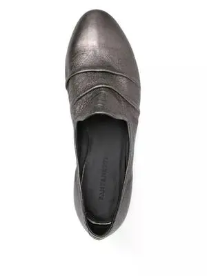 PANTANETTI Metallic Loafers