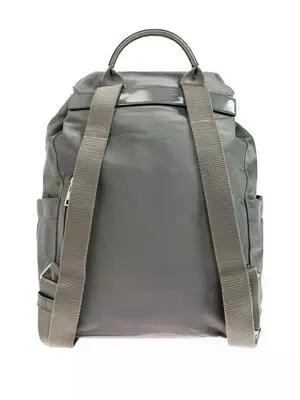 Tory Burch Drawstring Backpack - Grey