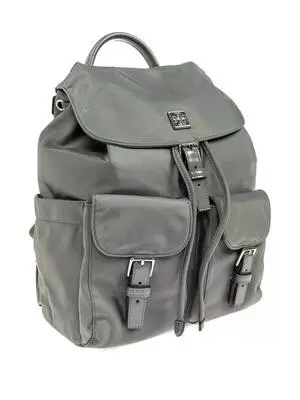 Tory Burch Drawstring Backpack - Grey