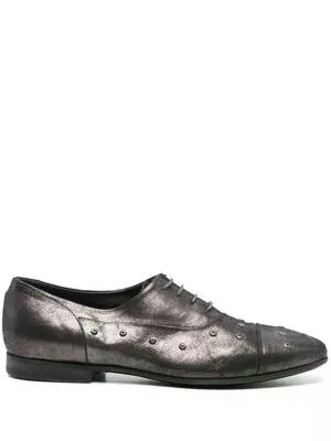 PANTANETTI Metallic Derby Shoes