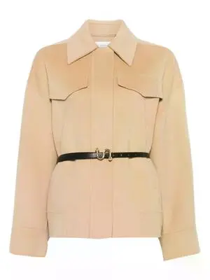 Sportmax Virgin Wool Jacket - Neutrals