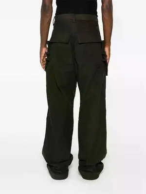 Rick Owens Stefan Cotton Cargo Trousers - Green