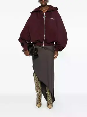 Attico Zip-up Hoodie