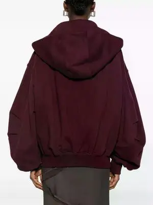 Attico Zip-up Hoodie