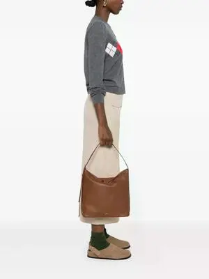A.p.c. Vera Grained Leather Shoulder Bag