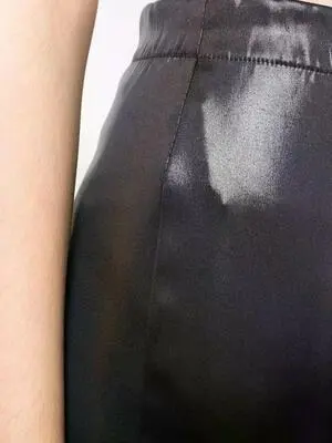 Dsquared2 Faux Leather Stirrup Leggings